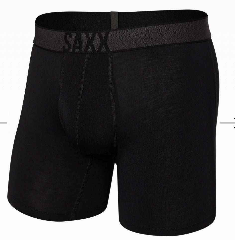 Saxx - Roast Master Mid-Weight Boxer Brief - Black – Southern Charm ...