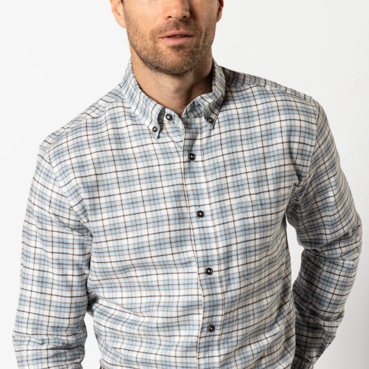Duck Head - LS COTTON FLANNEL SPORT SHIRT-LAYNE PLAID – Southern Charm ...